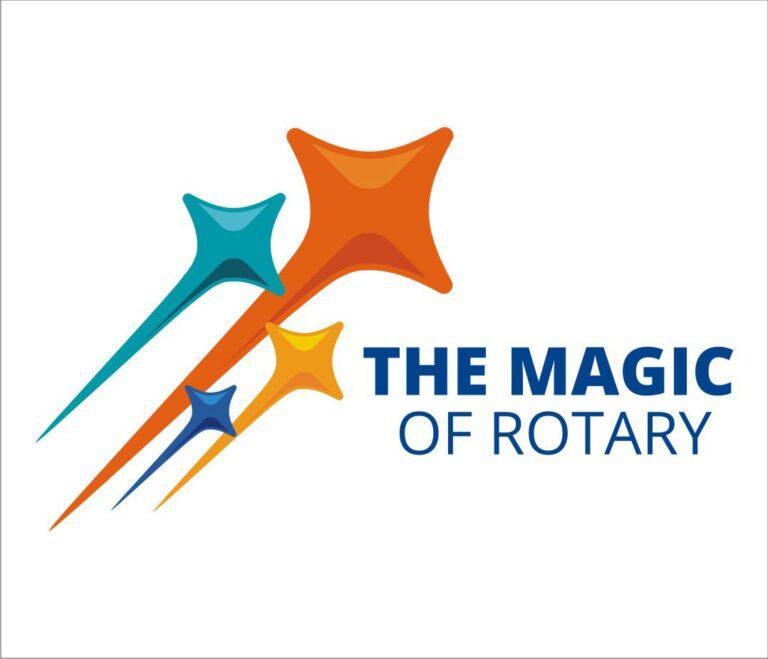 Lema de Rotary año "La Magia de Rotary". - Rotary Distrito 2203 - España